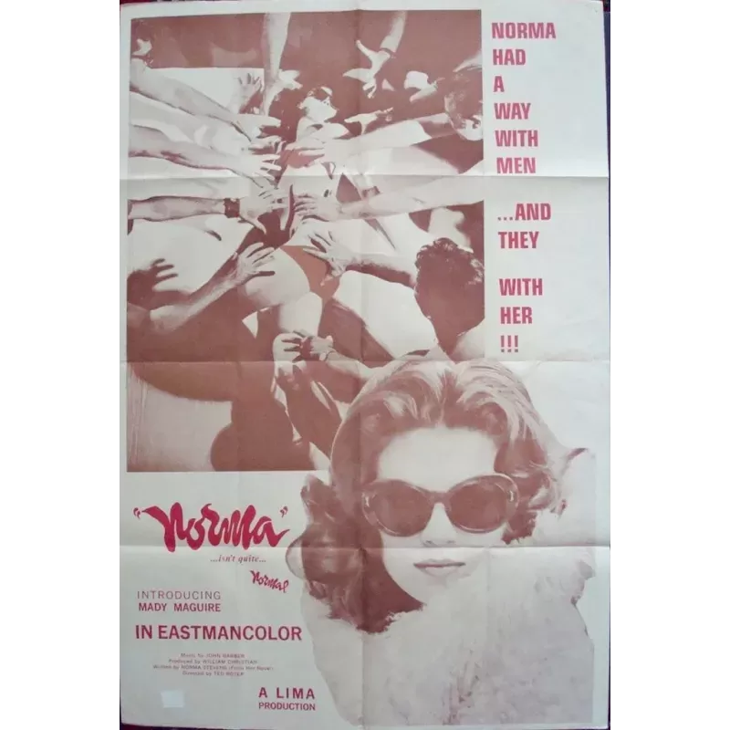 Norma one sheet movie poster - illustraction Gallery