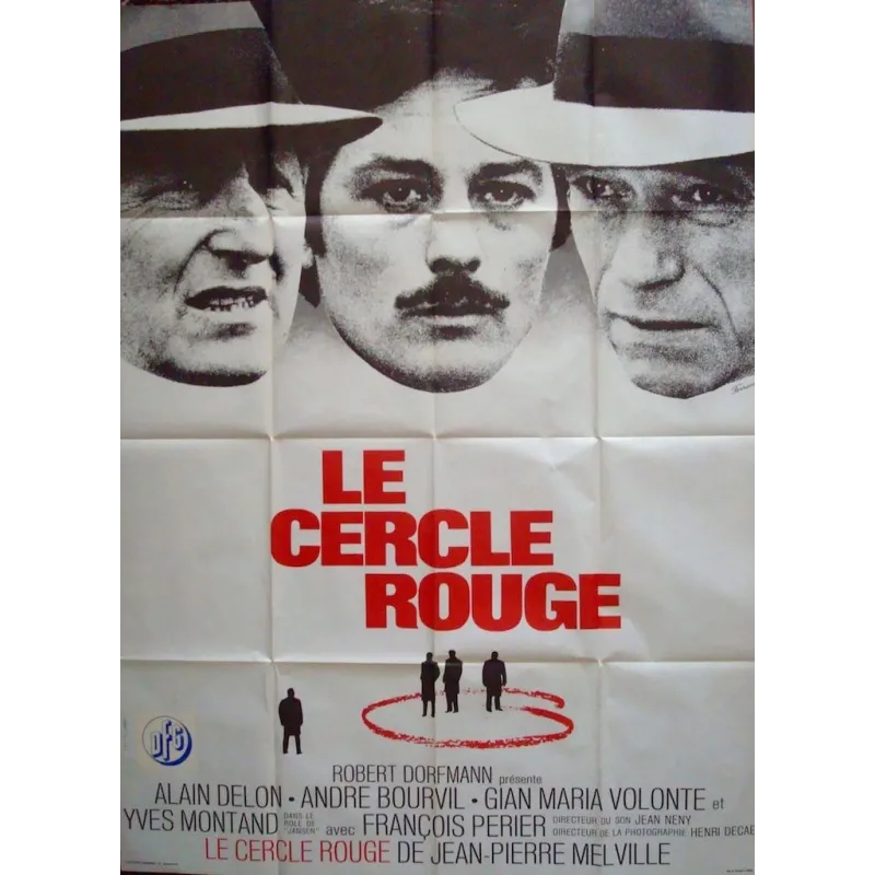 Le cercle rouge German movie poster - illustraction Gallery
