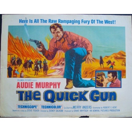 The Quick Gun half sheet movie poster - illustraction Gallery