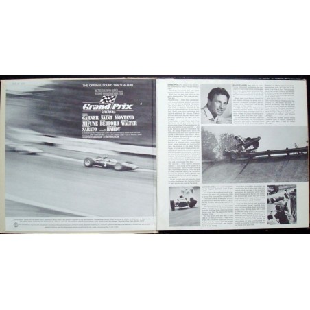 Grand Prix Original Soundtrack LP - Illustraction Gallery