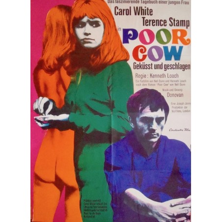 Poor Cow German movie poster - illustraction Gallery