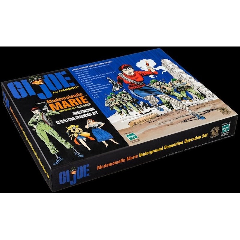 GI JOE Mademoiselle Marie Underground Demolition costume box set ...