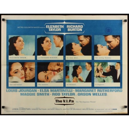 The V.I.P's half sheet movie poster - Illustraction Gallery