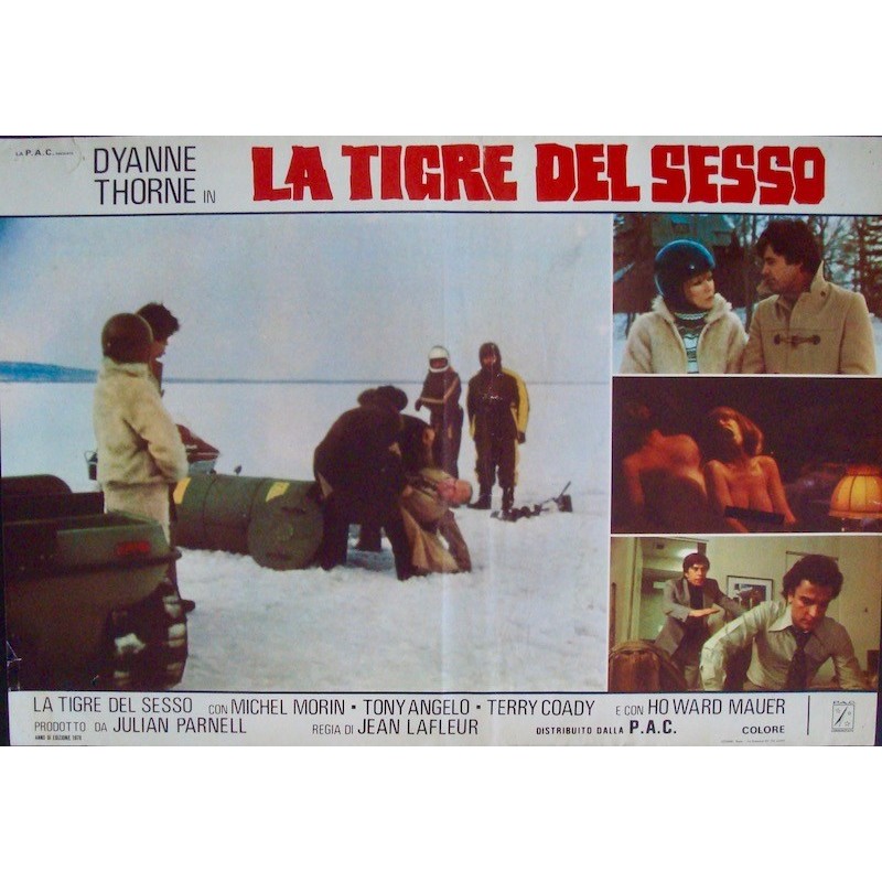 Ilsa The Tigress Of Siberia Italian fotobusta movie poster set ...