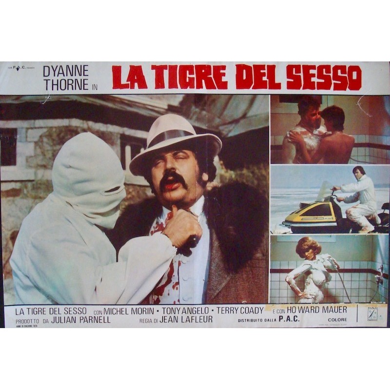 Ilsa The Tigress Of Siberia Italian fotobusta movie poster set ...