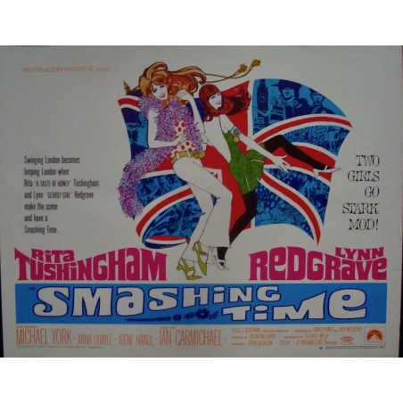 Smashing Time half sheet movie poster - illustraction Gallery