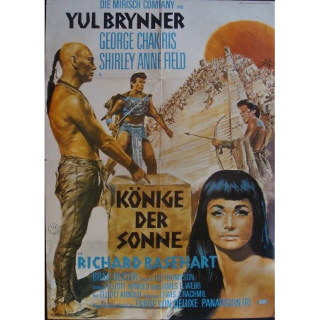 Kings Of The Sun German movie poster - illustraction Gallery