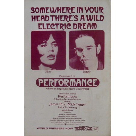 Rod Stewart And The Faces 1970 Fillmore East concert program ...