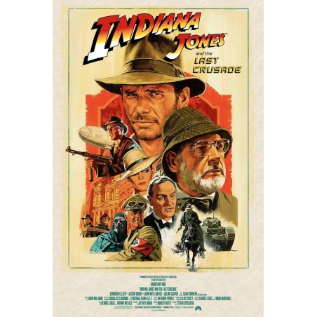Indiana Jones Trilogy limited edition prints by Paul Mann ...