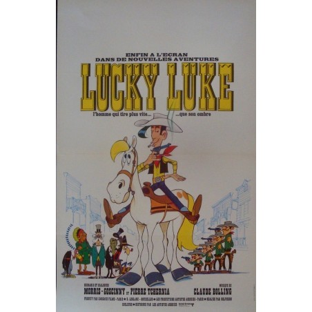 Lucky Luke: Daisy Town French movie poster - illustraction Gallery