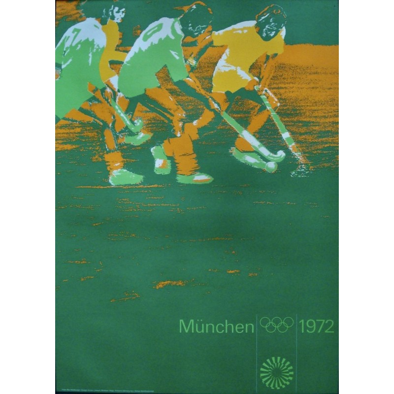 Munich 1972 Olympics Judo poster - illustraction Gallery