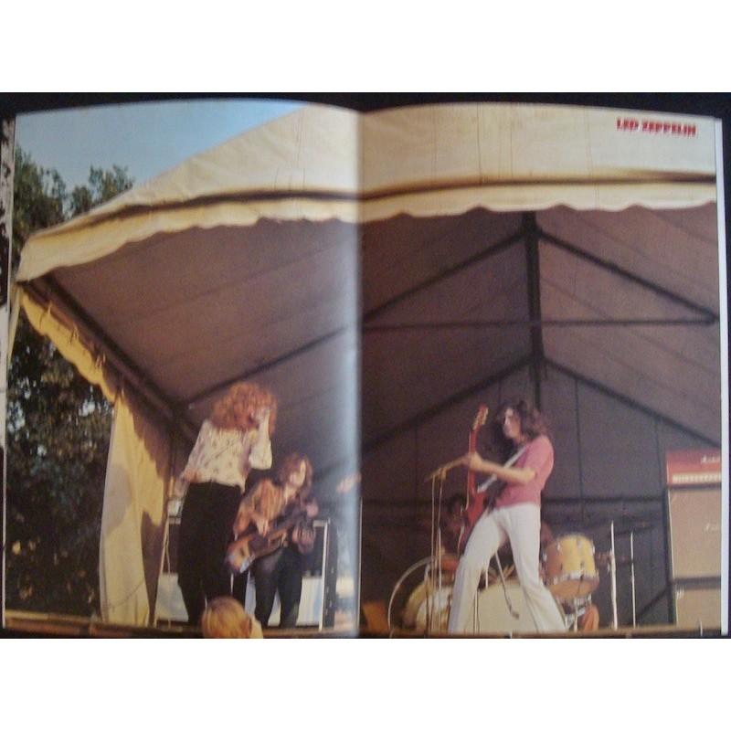 Led Zeppelin 1971 Japanese tour program - illustraction Gallery
