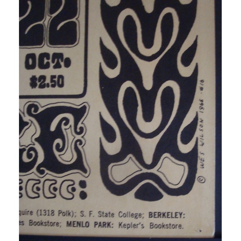 The Grateful Dead Fillmore West BG 32 concert poster - illustraction ...