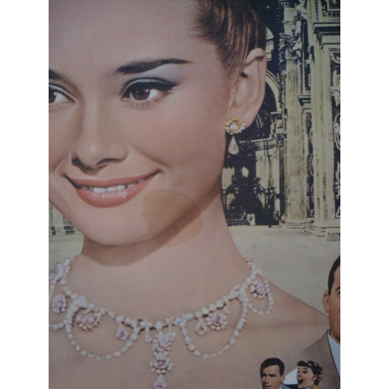 Roman Holiday Japanese movie poster - illustraction Gallery