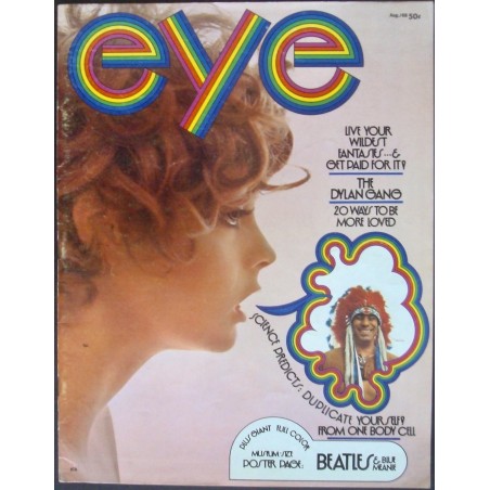 The Beatles 1968 Eye Magazine poster - illustraction Gallery