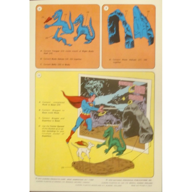 Aurora Comic Book Scenes complete set of 10 comic books - illustraction Gallery