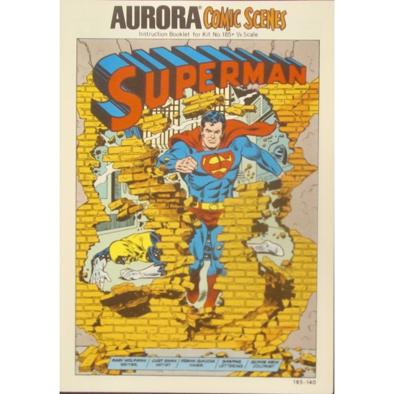 Aurora Comic Book Scenes complete set of 10 comic books - illustraction Gallery
