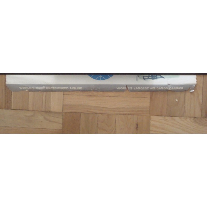 Pan American Airways Cargo calendar 1965 travel poster - Illustraction ...