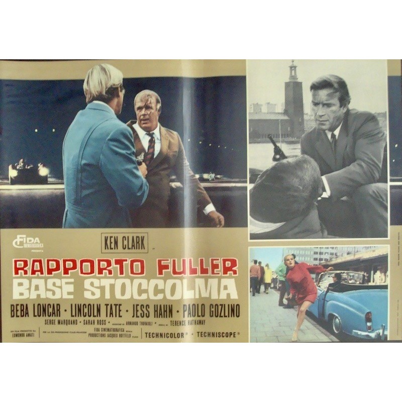 The Fuller Report (Rapporto Fuller, base Stoccolma) Italian fotobusta ...