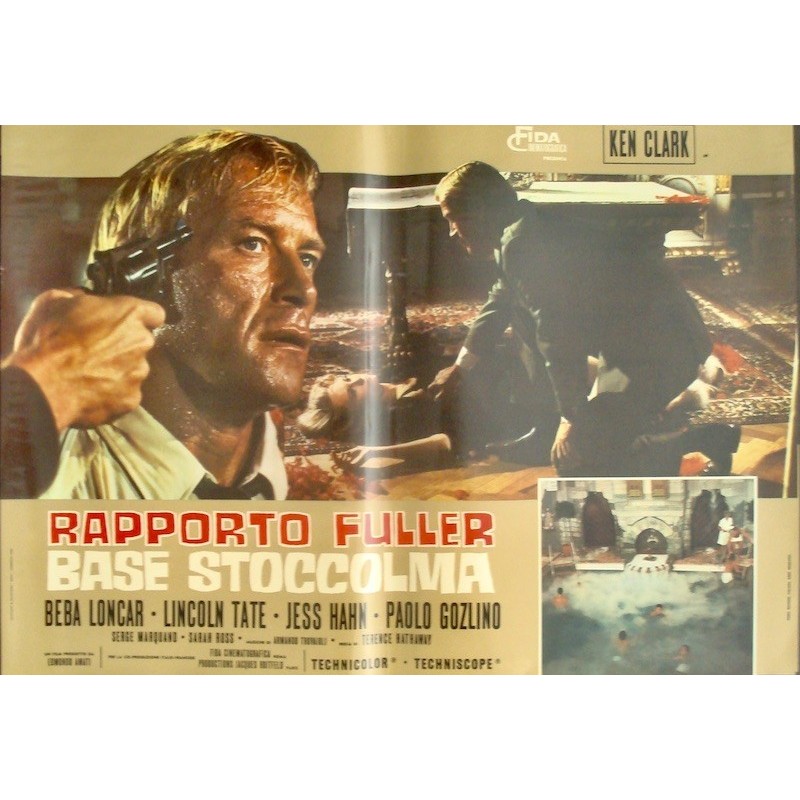 The Fuller Report (Rapporto Fuller, base Stoccolma) Italian fotobusta ...