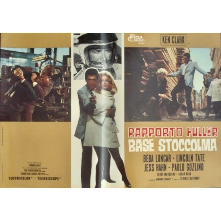 The Fuller Report (Rapporto Fuller, base Stoccolma) Italian fotobusta ...