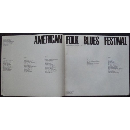 Berlin Jazz Festival 1966 concert program by Gunther Kieser ...