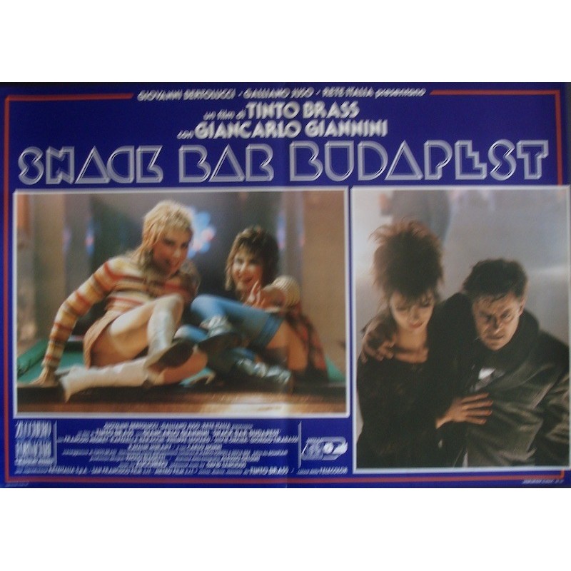 Snack Bar Budapest Italian Fotobusta movie poster set - illustraction Gallery
