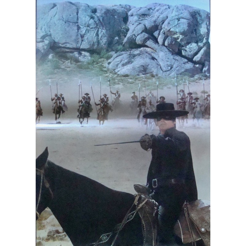 Zorro Italian fotobusta movie poster set - illustraction Gallery