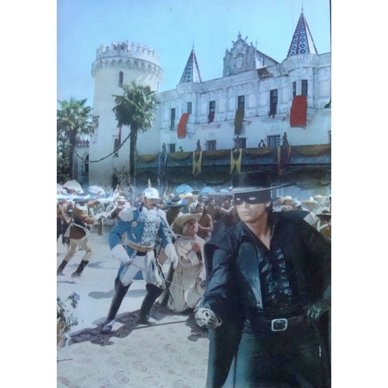 Zorro Italian fotobusta movie poster set - illustraction Gallery