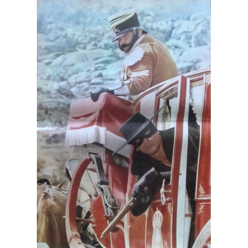 Zorro Italian fotobusta movie poster set - illustraction Gallery