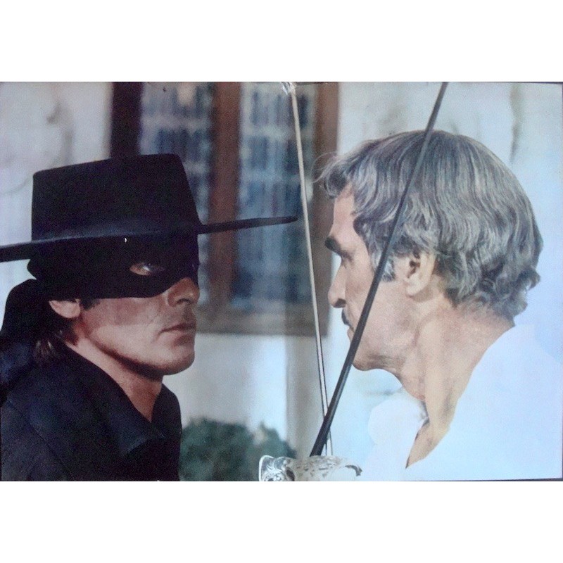 Zorro Italian fotobusta movie poster set - illustraction Gallery