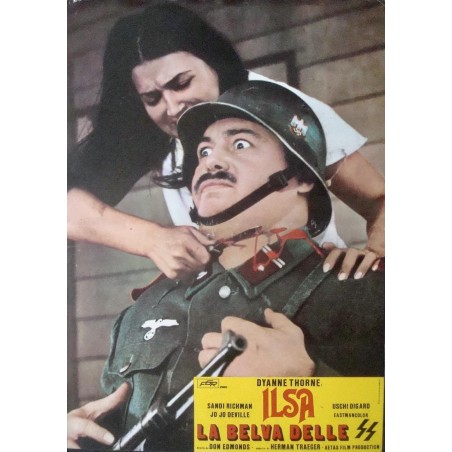 Ilsa She Wolf Of The SS Italian fotobusta movie poster - illustraction Gallery