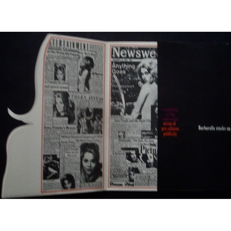 Barbarella US Press movie poster - illustraction Gallery