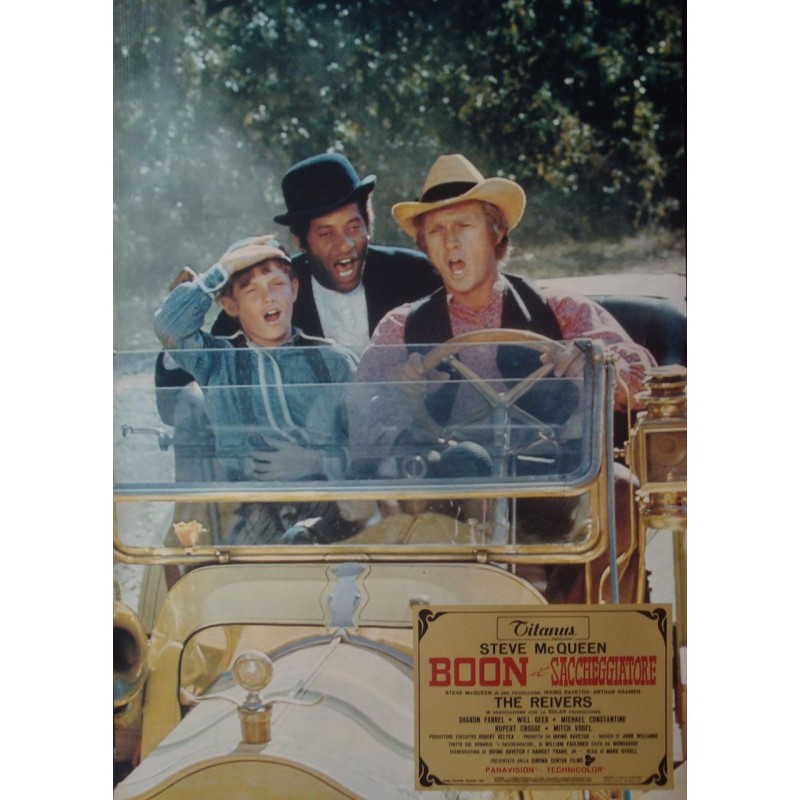 The Reivers Italian fotobusta movie poster set - illustraction Gallery