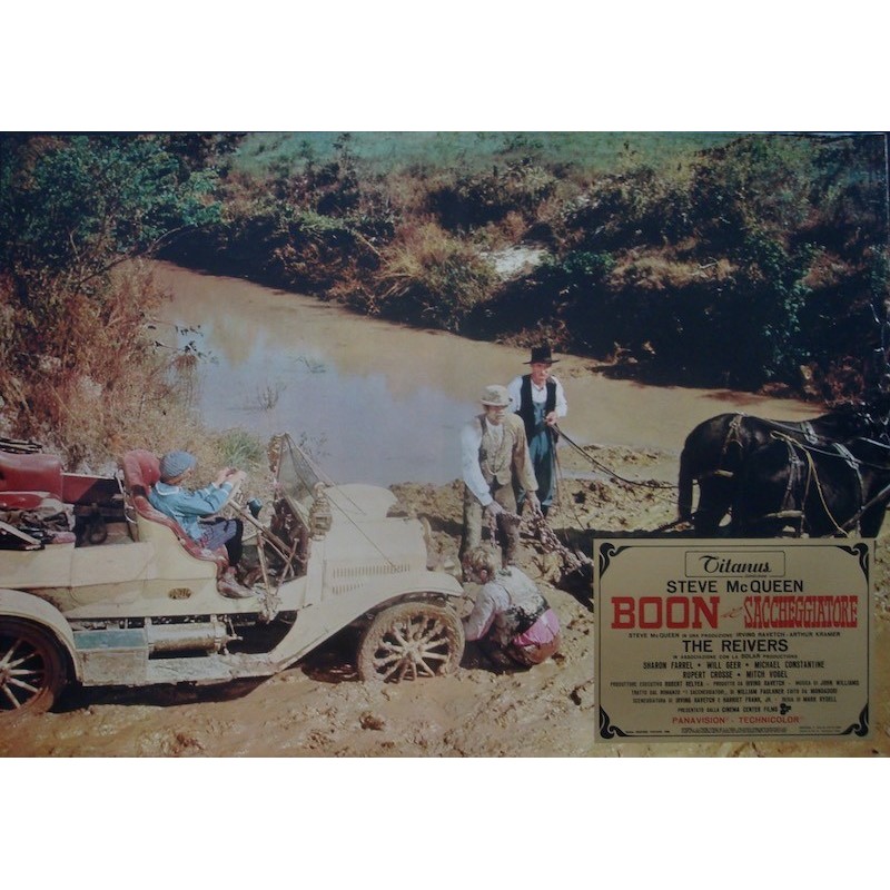 The Reivers Italian fotobusta movie poster set - illustraction Gallery