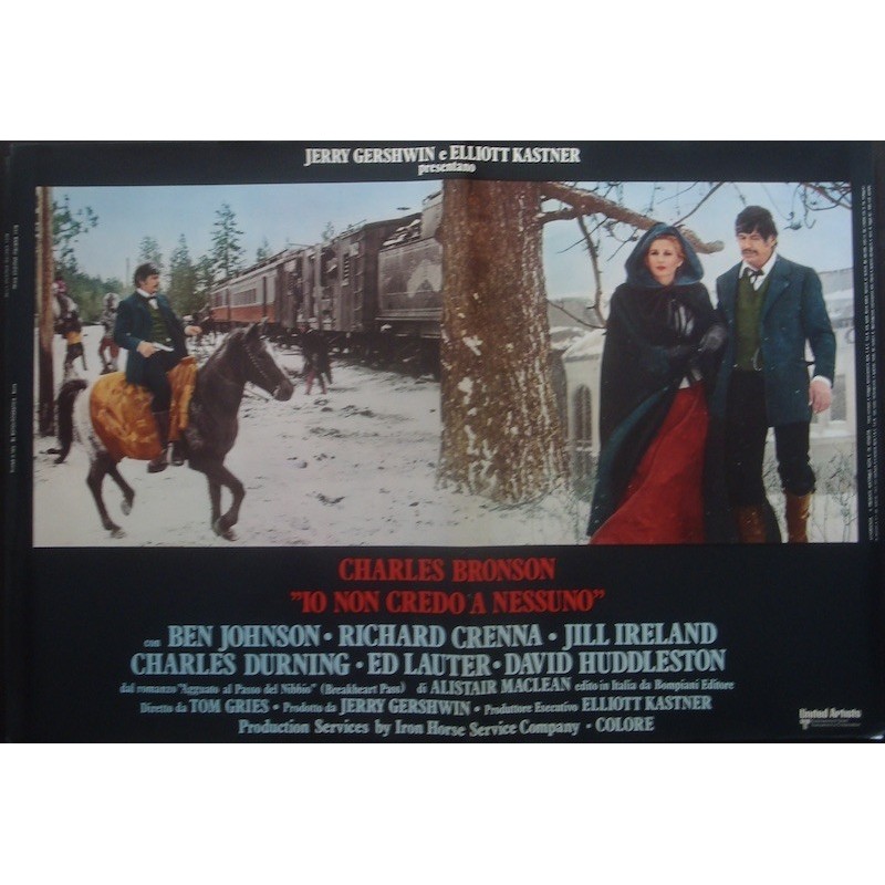 Breakheart Pass Italian fotobusta movie poster set - illustraction Gallery