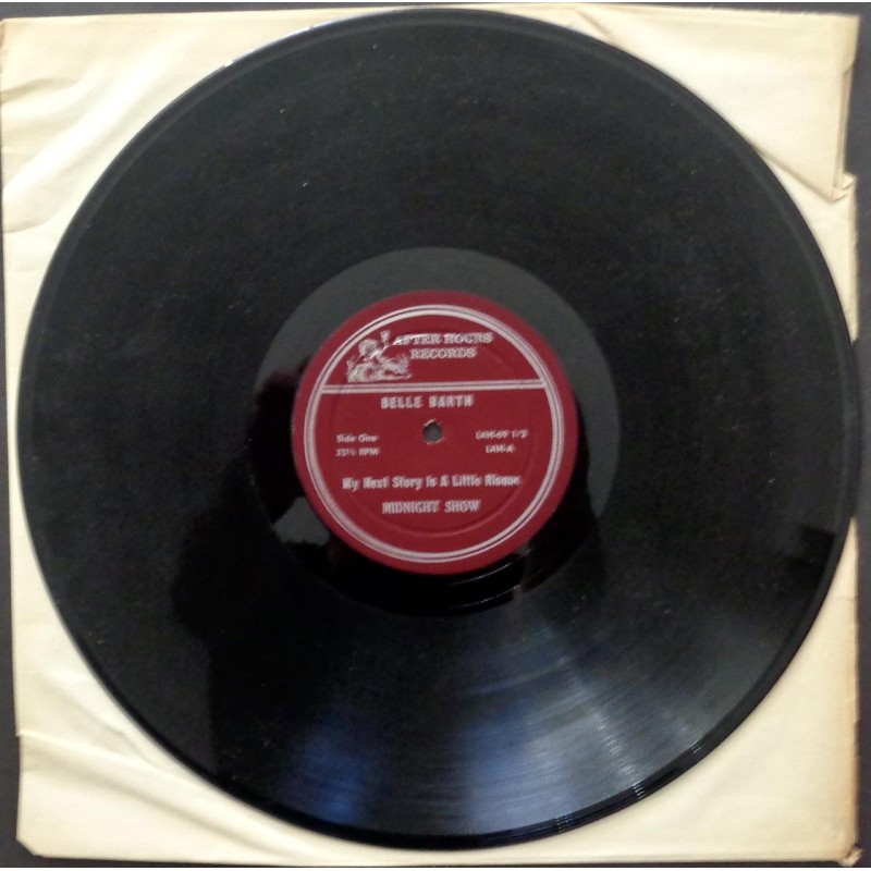 My Next Story Is A Little Risque LP by Belle Barth - illustraction Gallery