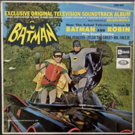 Batman Original TV Soundtrack Album - illustraction Gallery