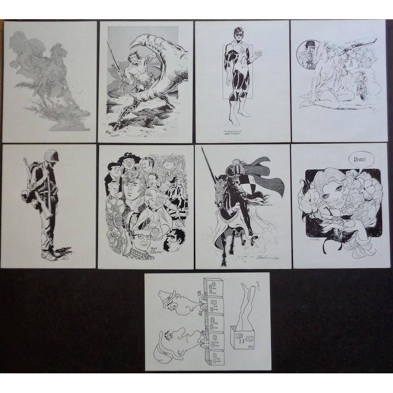 ACBA 1973 sketchbook - illustraction Gallery