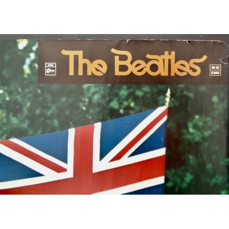 The Beatles Union Jack 1976 Japanese commercial poster - illustraction ...