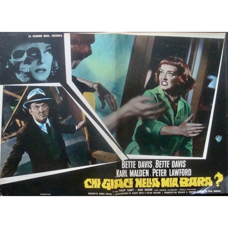 Dead Ringer Italian fotobusta movie poster set - illustraction Gallery