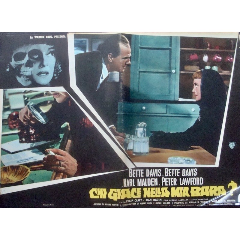 Dead Ringer Italian fotobusta movie poster set - illustraction Gallery