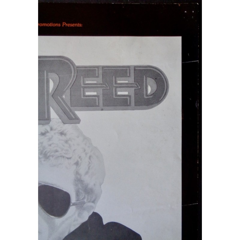 Lou Reed 1975 South Bend concert poster - illustraction Gallery