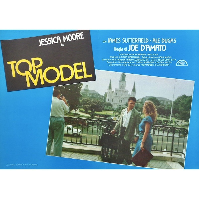 Top Model Italian fotobusta movie poster set - illustraction Gallery