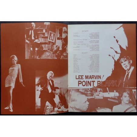 Point Blank Japanese movie rogram - illustraction Gallery