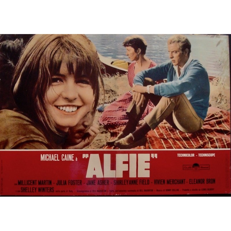 Alfie Italian fotobusta movie poster set - illustraction Gallery