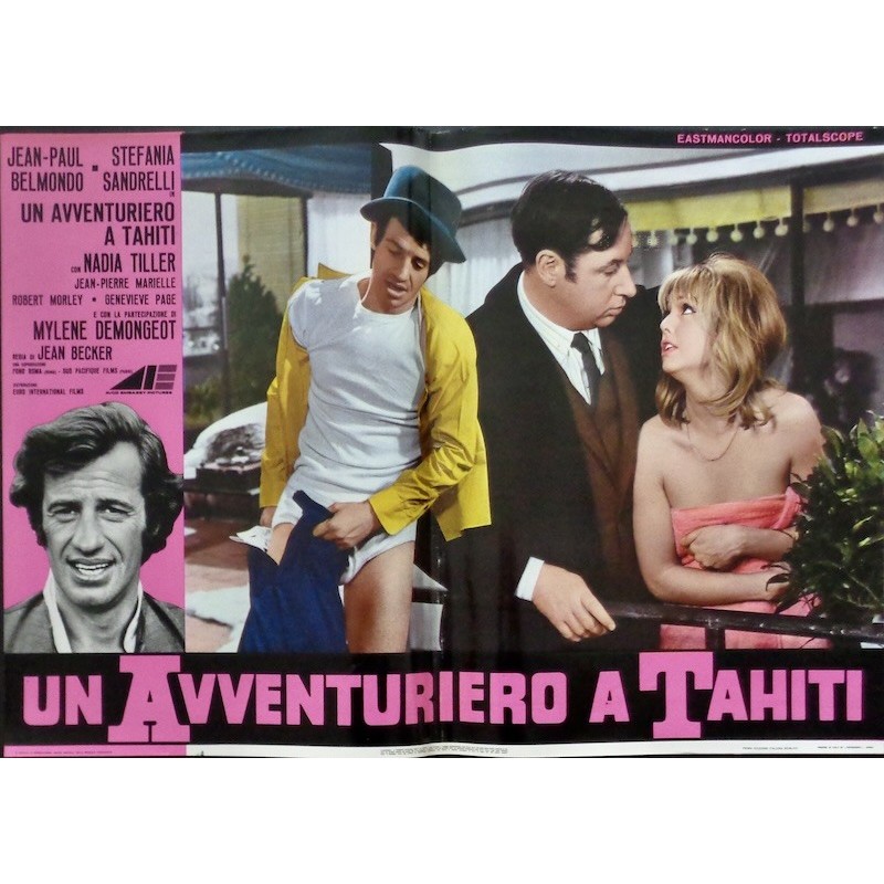 Tendre voyou (Tender scoundrel) Italian fotobusta movie poster set ...