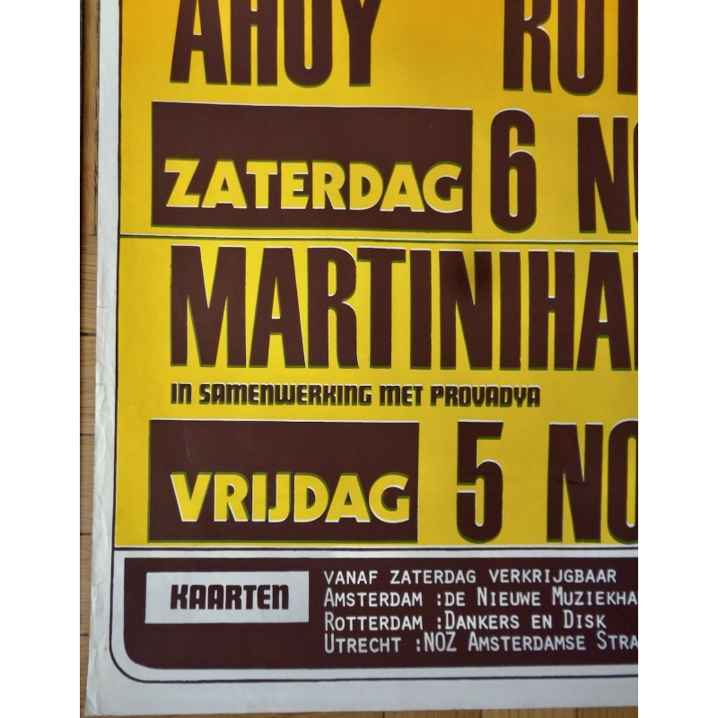 The Faces 1971 Dutch concert poster - illustraction Gallery