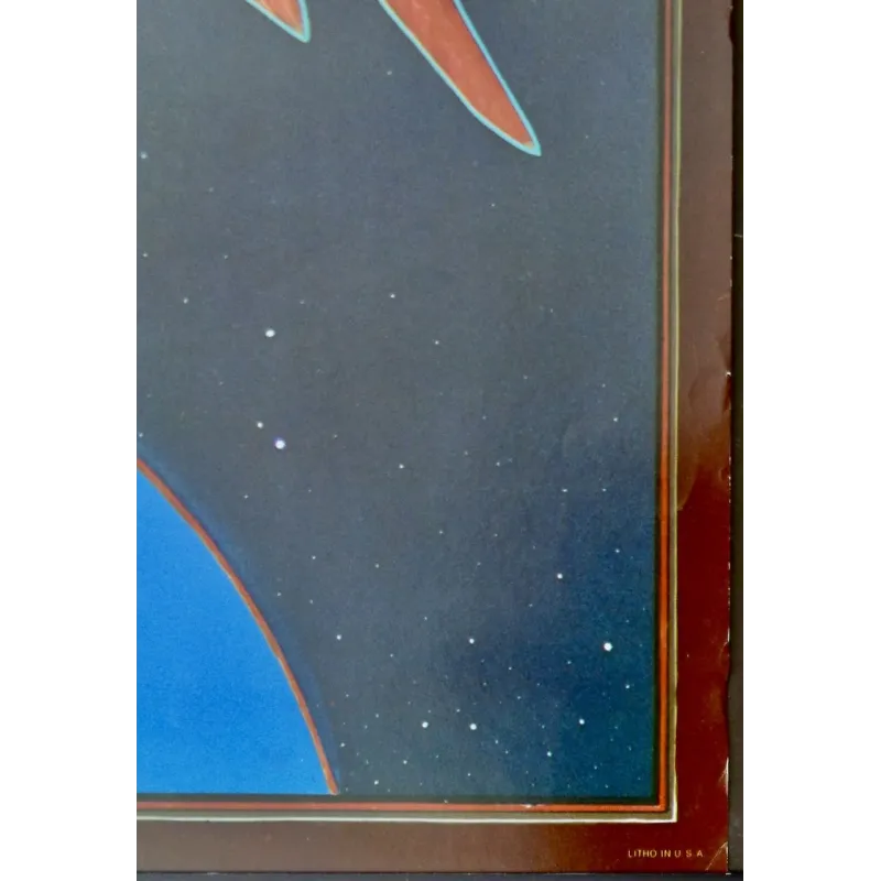 Led Zeppelin Blue Angel 1977 Portal poster - illustraction Gallery