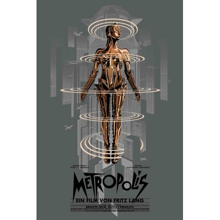 Metropolis limited edition print by Raid71 - illustraction Gallery